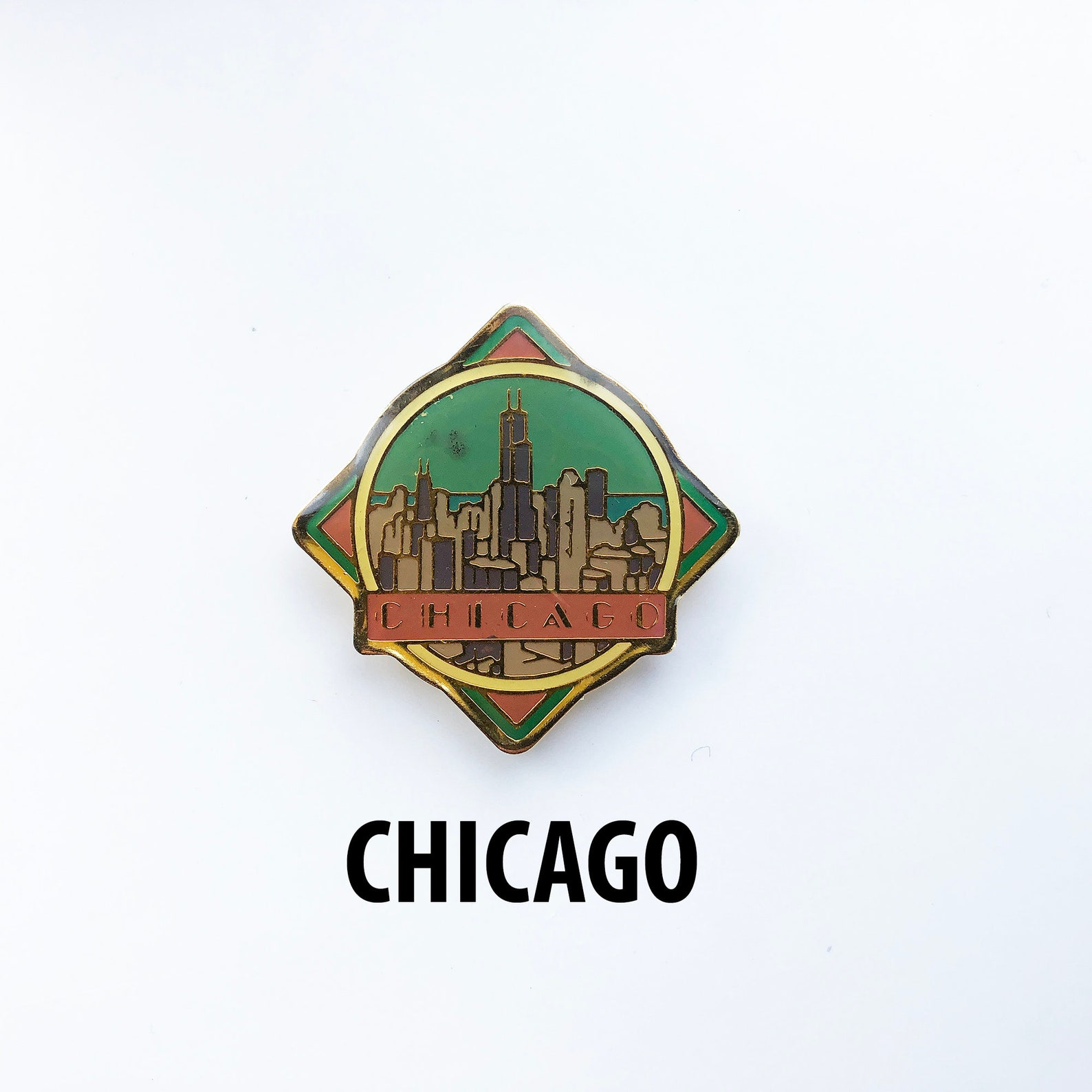 Vintage USA State and City Lapel Pins Hat Pin Tie Tack Tie - Etsy