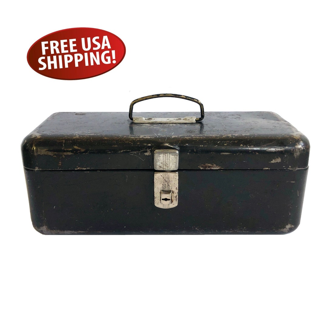 Midcentury My Buddy Metal Tackle Box, Toolbox, Utility Box, Old ...