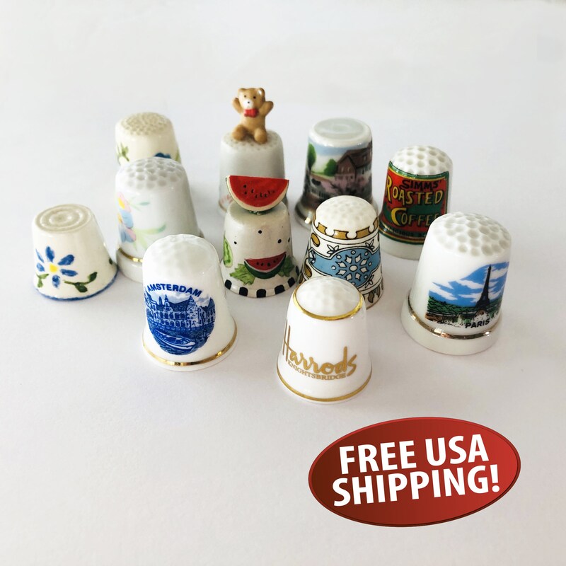 Collectible Thimbles - Etsy