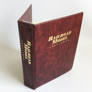 1960s-70s Railroad Model Craftsman Magazines in Binder - 12 Months ...
