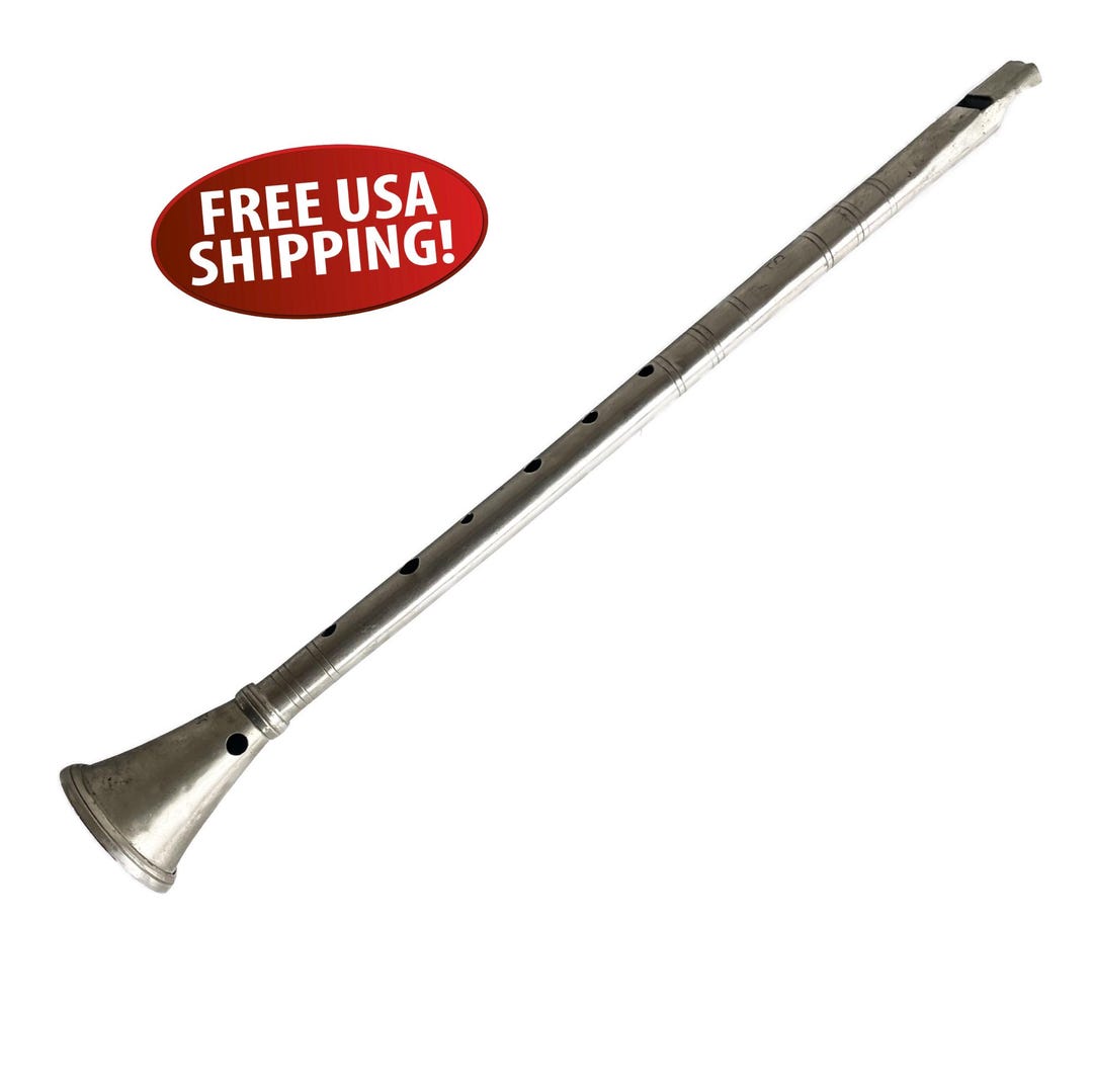 Antique English-style Flageolet Whistle: Tin Whistle, Fipple Flute ...