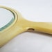 1920s 1930s Celluloid Ivory Pyralin Vanity Set Mirror , Hair Receiver ...
