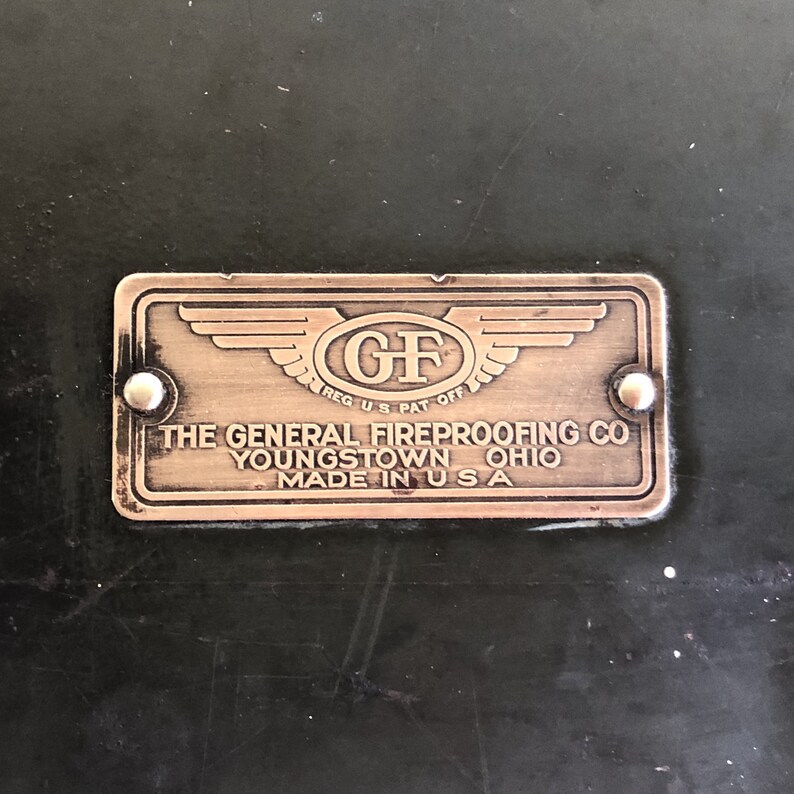 1930s-1940s General Fireproofing Card File Cabinet With Two - Etsy