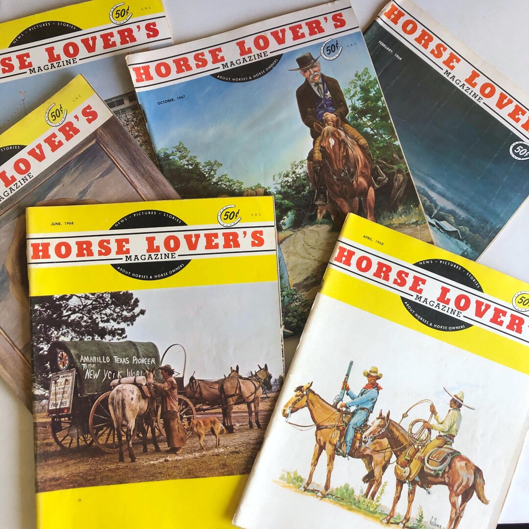 1960s Horse Lover Magazine - Horse Stories, Horse Training, Cowboy ...