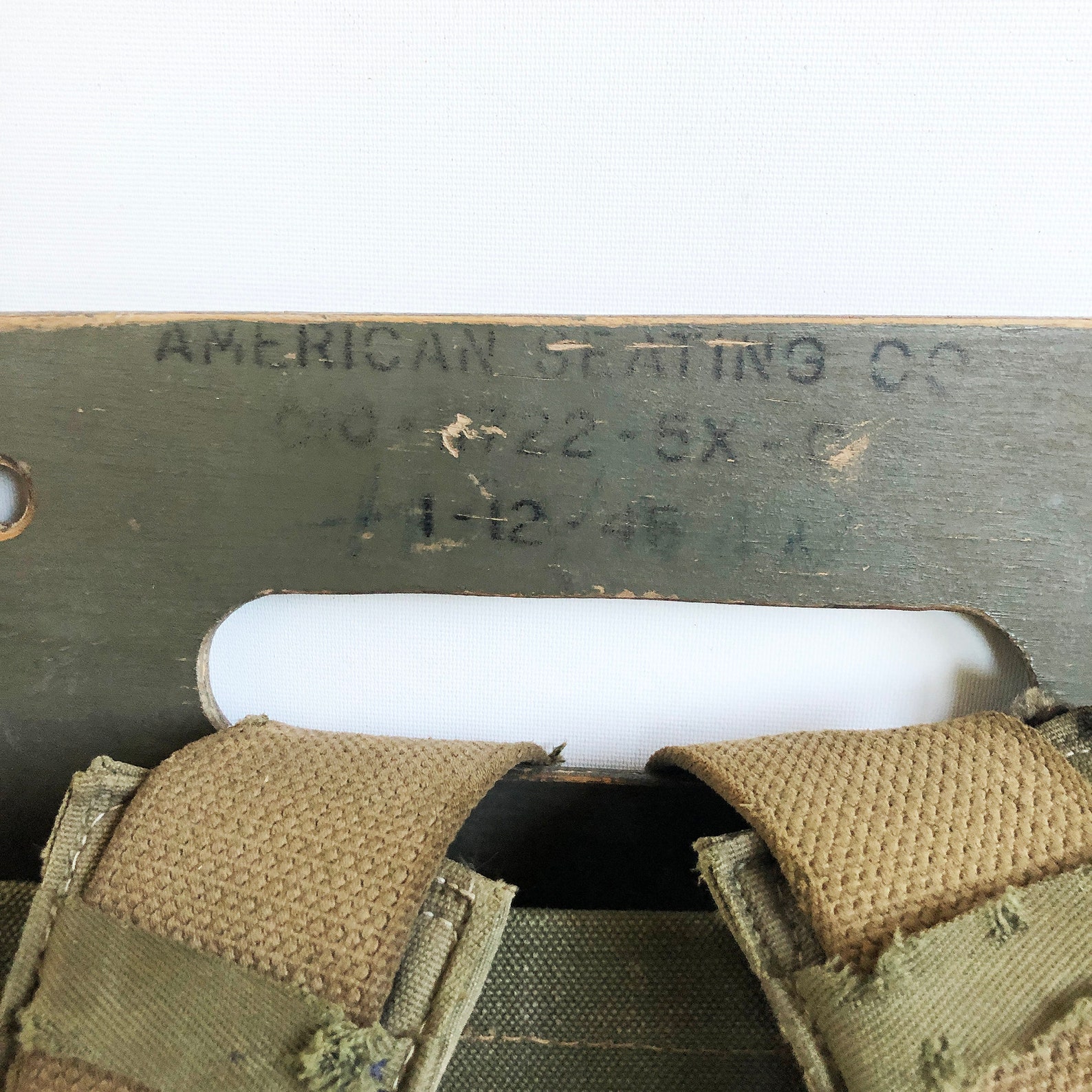 World War Two U.S. Military Wood & Canvas Pack Board Pack | Etsy