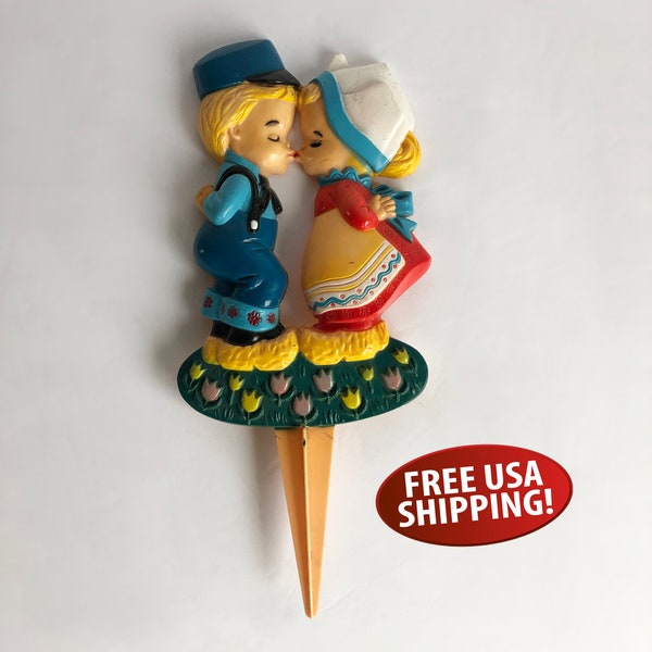 Dutch Boy & Girl Yard Ornaments - Etsy