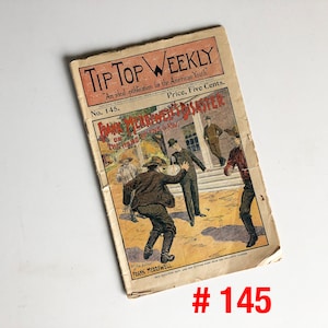 Tip Top Weekly Magazine From 1899, Antique Pulp Fiction, Frank ...