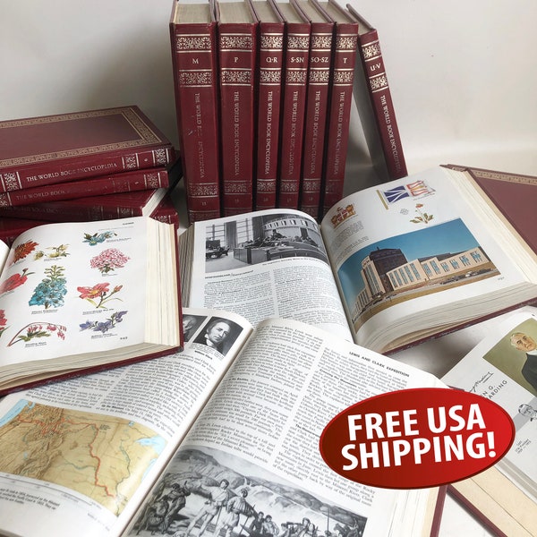 Encyclopedia Set - Etsy