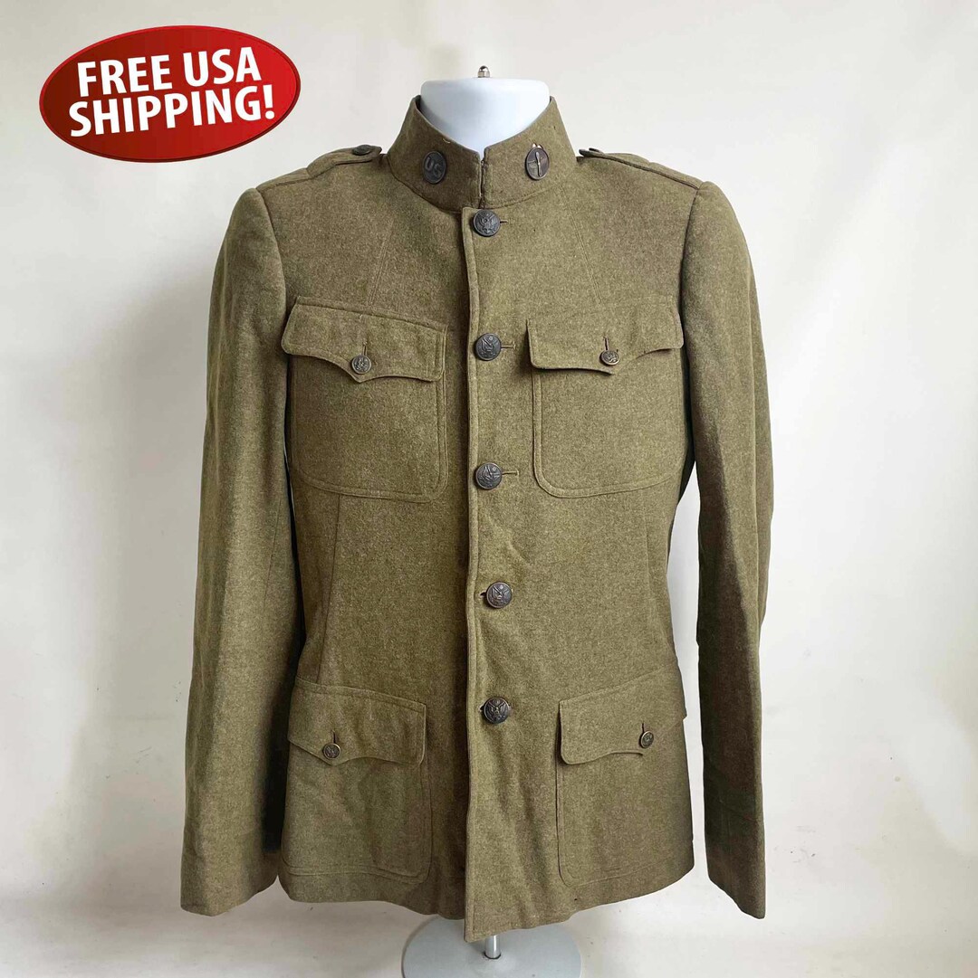 Original WWI U.S. Army M17 Field Uniform, Tunic & Trousers, US Army Air ...