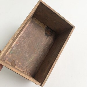 Old Ambrite Colored Chalk Crayons Wooden Box, Artist Box, Studio ...