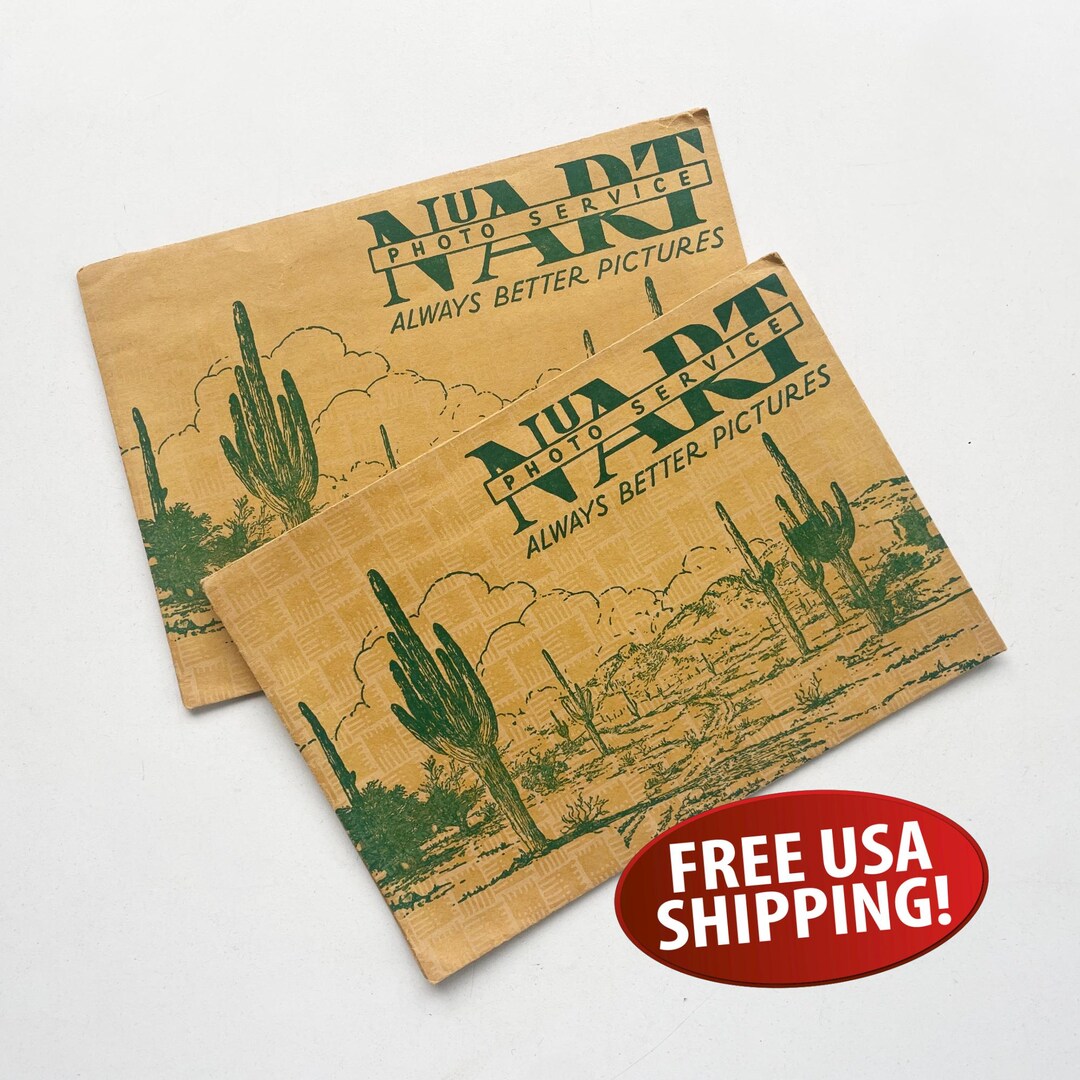 1940s - 1950s Film Processing Envelope, Nuart Photo Service ...