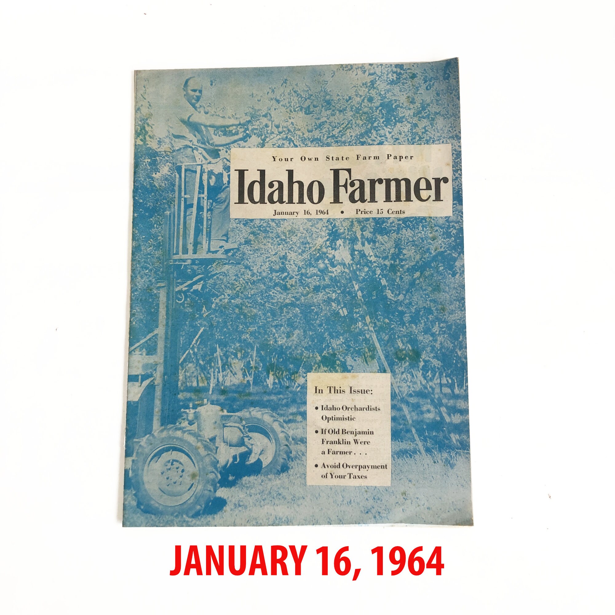 1960s Idaho Farmer Newspaper, Farmer's Magazine, Mid-century Farming ...