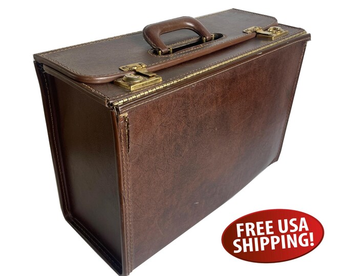 Midcentury Stebco Salesman's Case, Catalog Case, Pilot's Case, Large ...