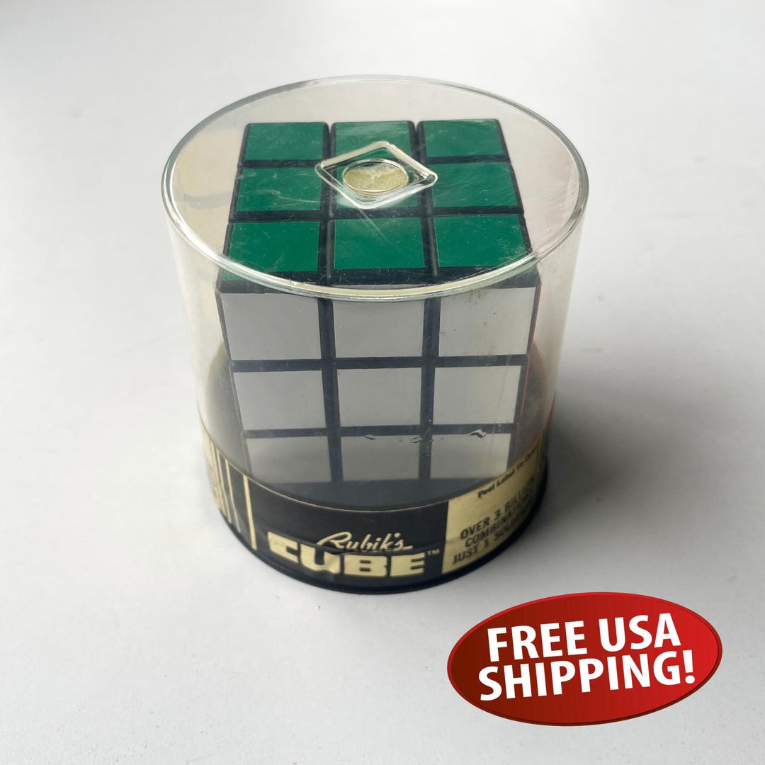 1980 Rubik's Cube in Its Original Sealed Package, Made in Hungary for ...