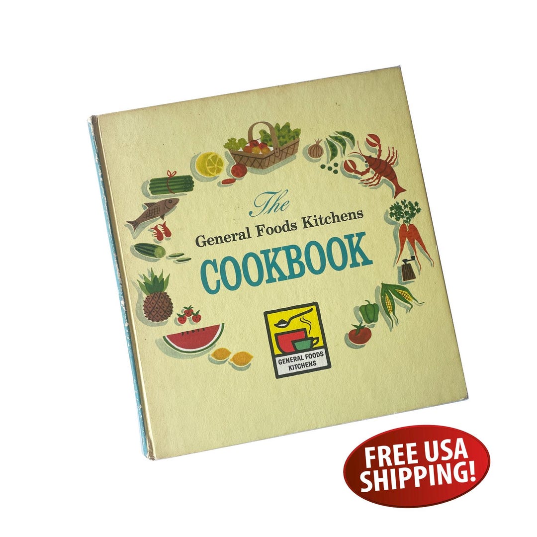 1959 the General Foods Kitchens Cookbook - Mid-century Recipes - Etsy