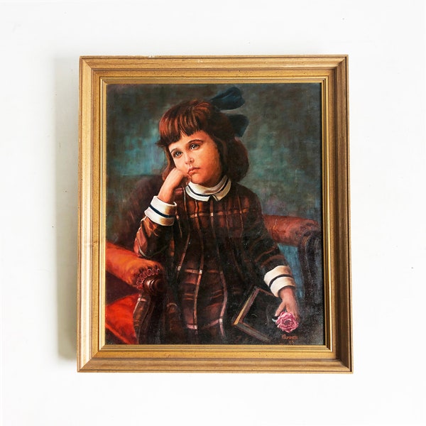 Girl Painting - Etsy