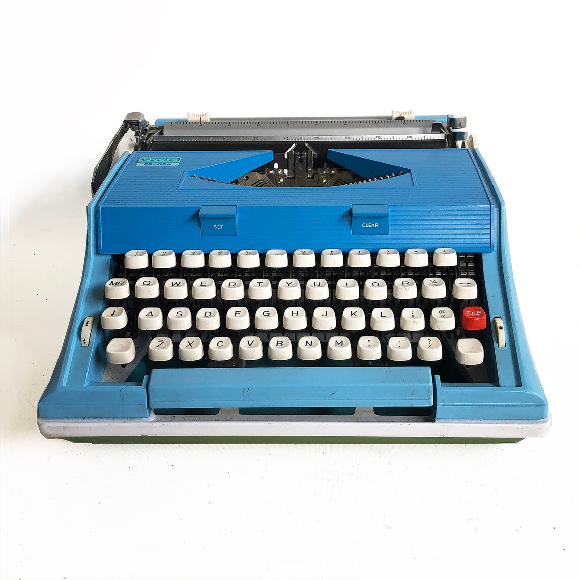 1960s Sears Malibu Portable Manual Typewriter Two-tone Blue | Etsy