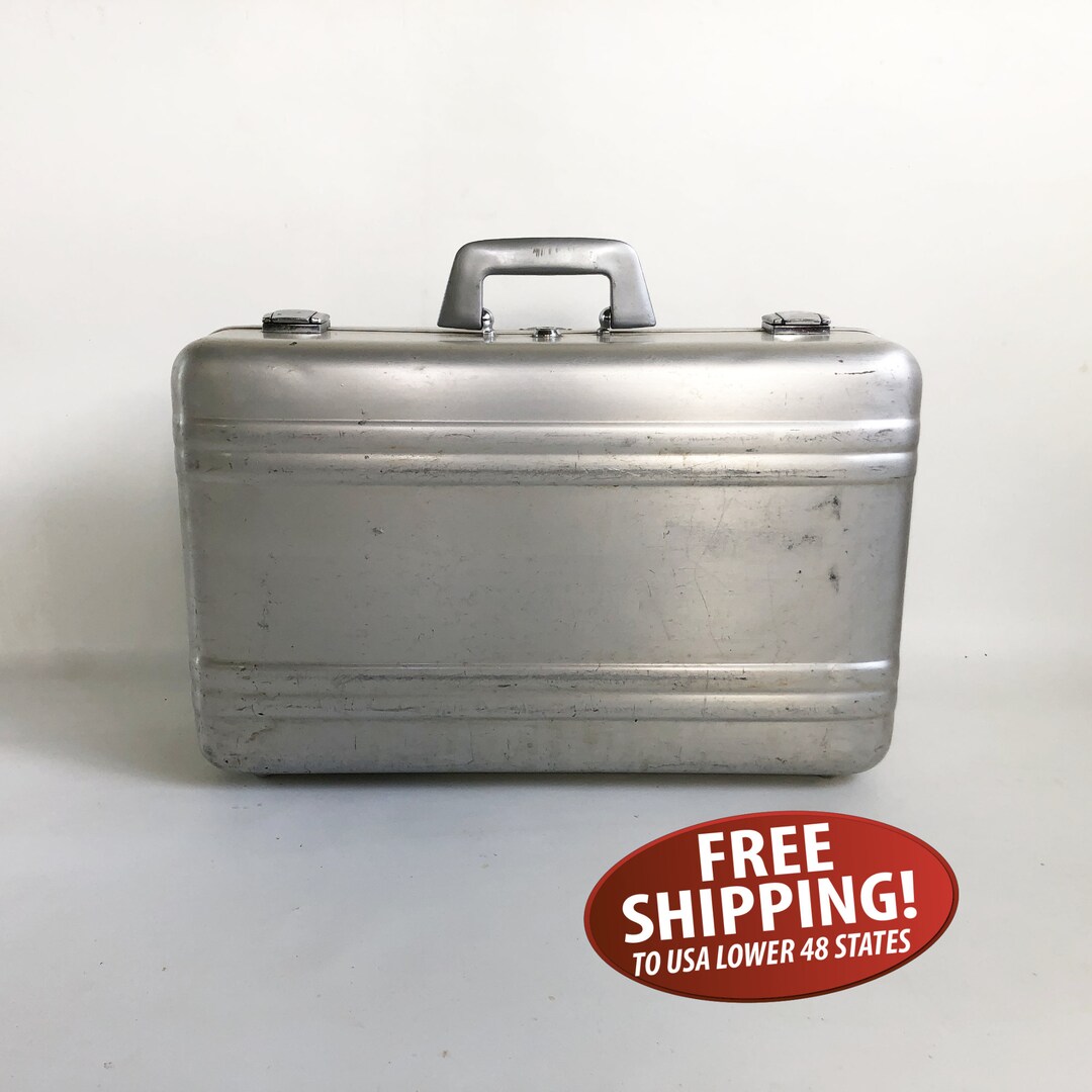 Vintage Zero Centurion Elite 20 Aluminum Suitcase, Halliburton Aluminum ...