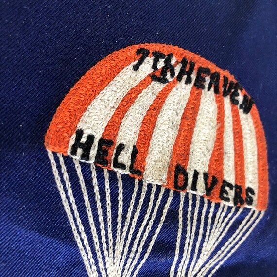 Mid Century Parachute Club Embroidered Patch, 7th Hea… - Gem