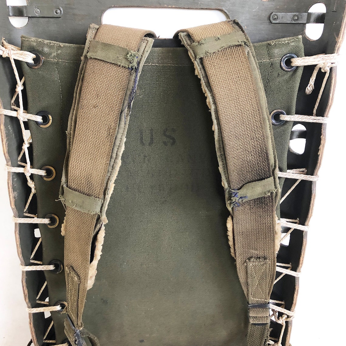 World War Two U.S. Military Wood & Canvas Pack Board Pack | Etsy
