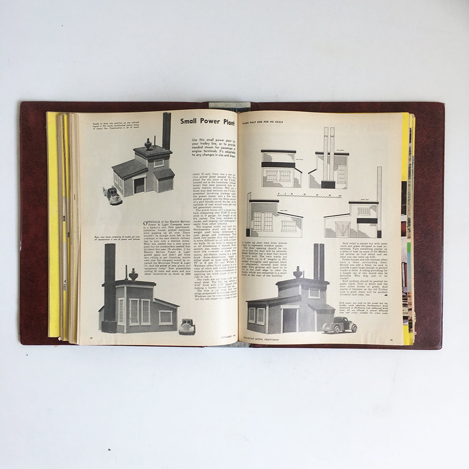 1960s-70s Railroad Model Craftsman Magazines in Binder 12 - Etsy