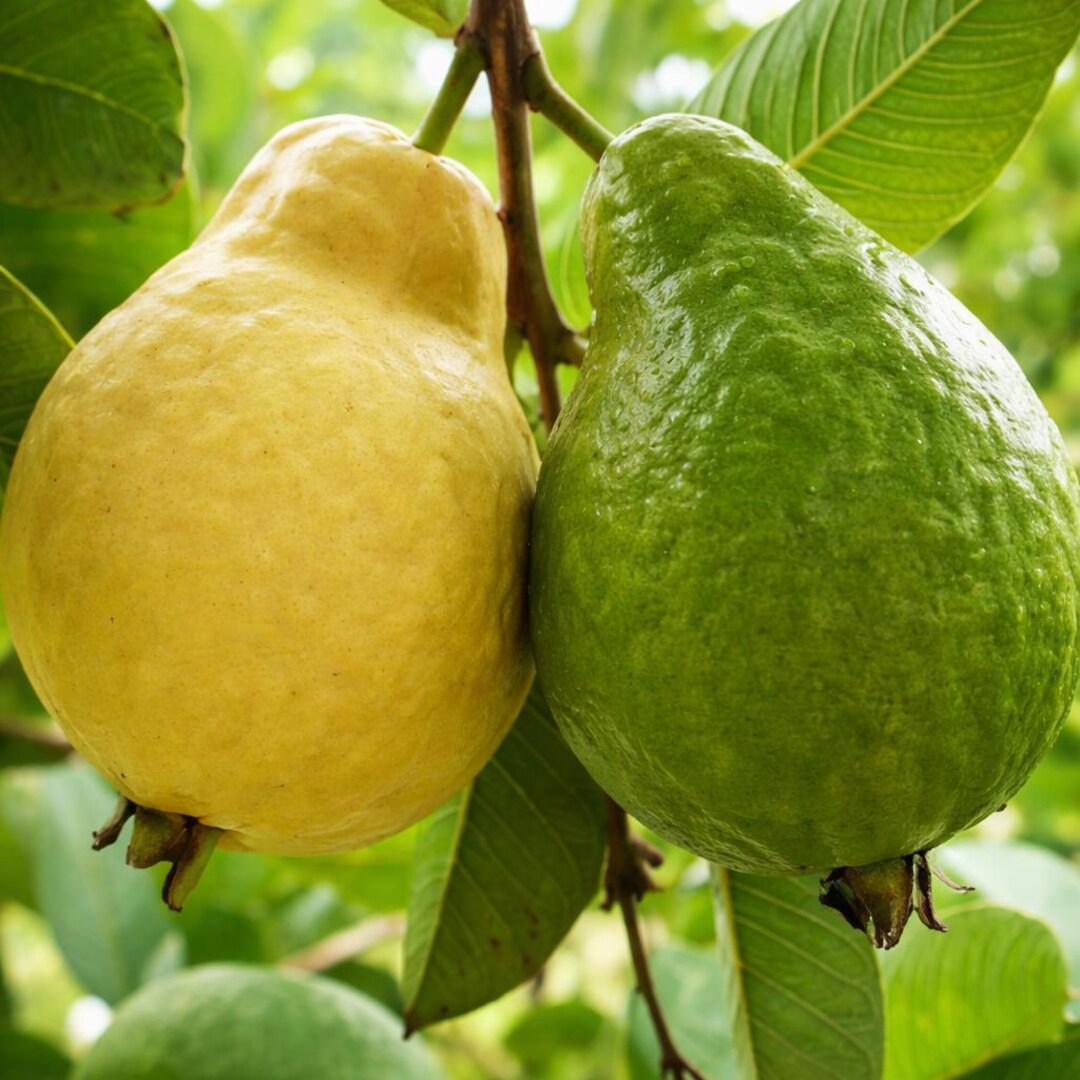 50 Egyptian Yellow Guava Seeds – Rare Tropical Fruit Tree, Sweet ...