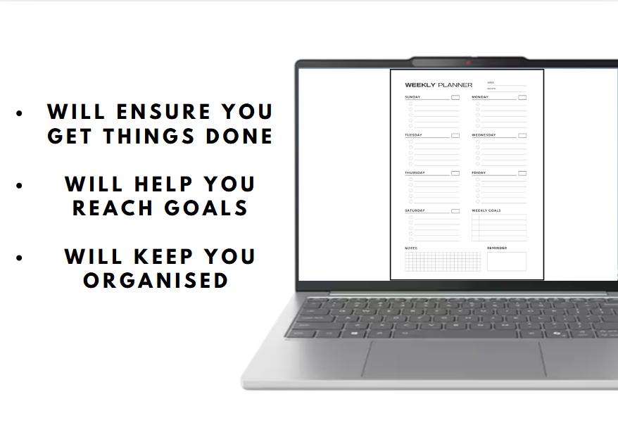 Weekly Lifestyle Planner, Editable and Printable, the Weekly Reset ...