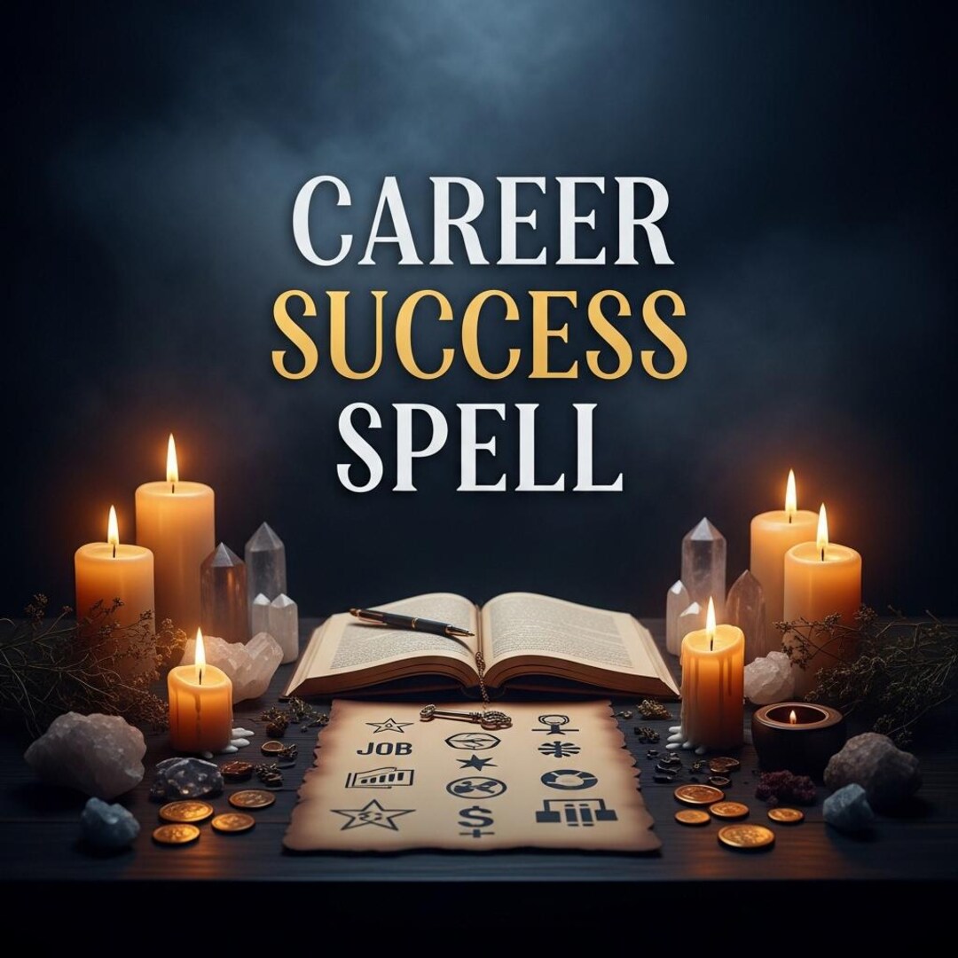 Career Success Spell | Manifest Job Success & Professional Growth ...