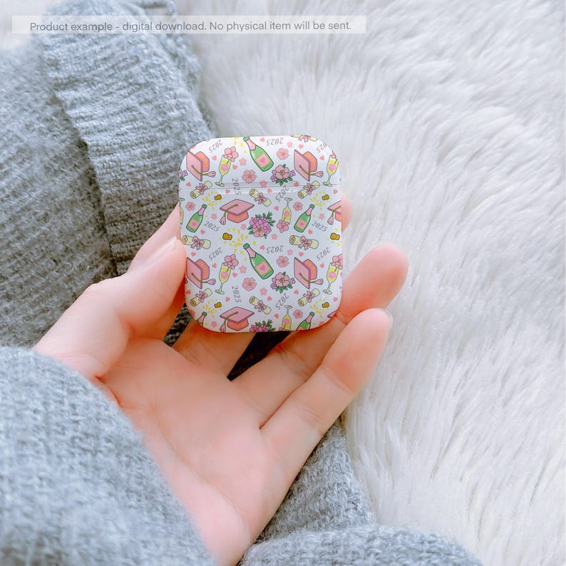 Earpod Case Procreate Mockup: Seamless Pattern Design (digital Download ...