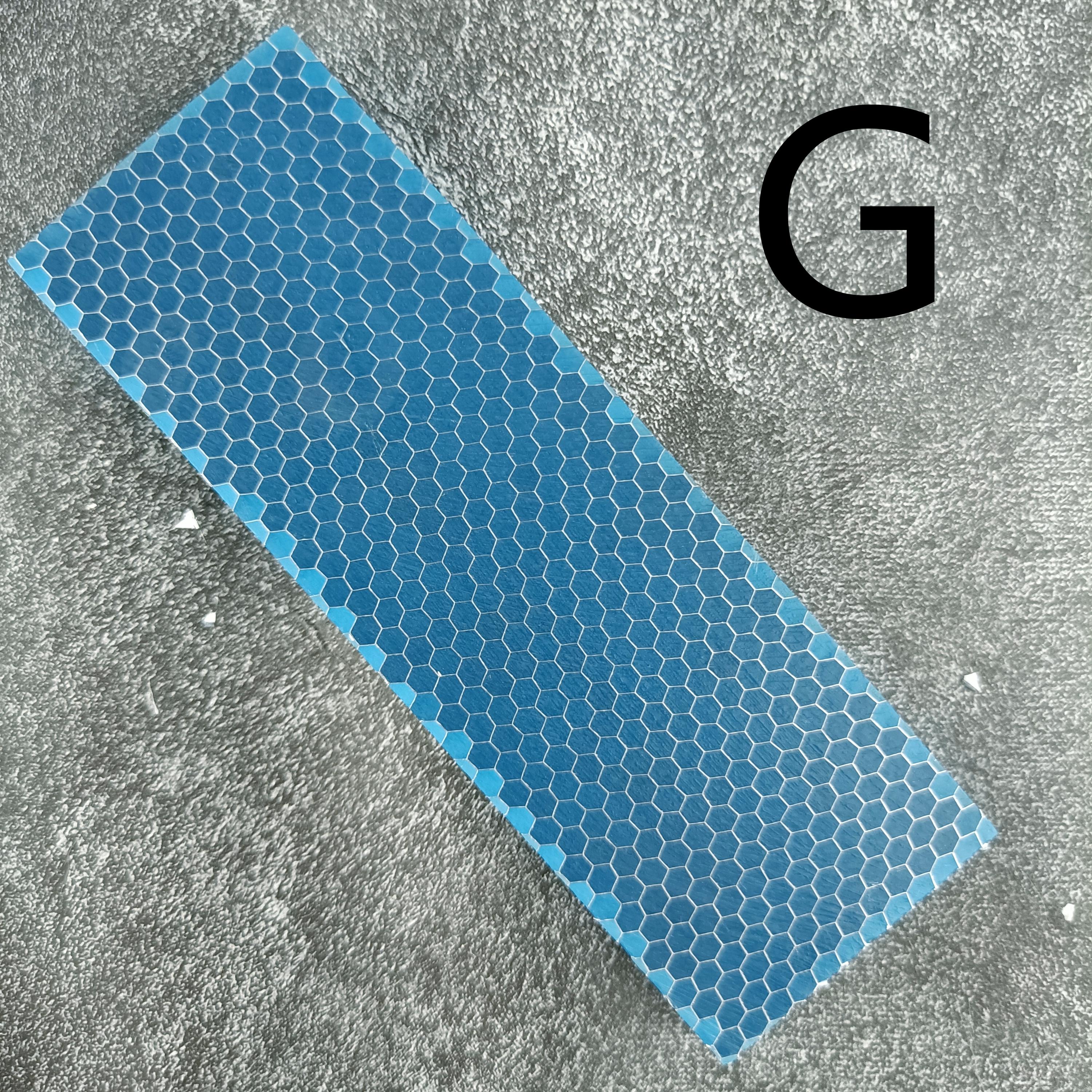 Resin Snake Skin Pattern Honeycomb DIY Knife Handle Material - Knife ...