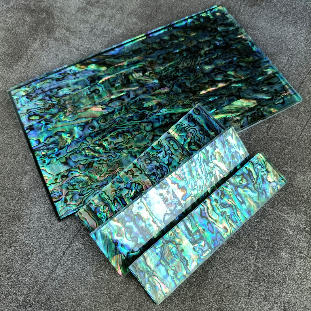 Four Sizes of Abalone Material, DIY Knife Handle Material, Mother-of ...