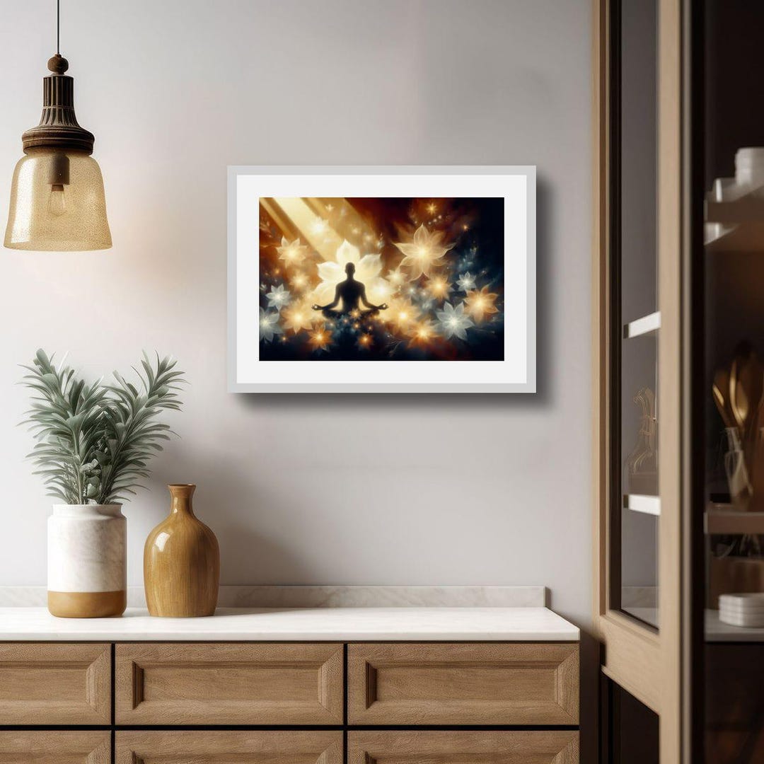 Dreamscape Wall Art Set – Vintage Spiritual Oil Painting Prints ...