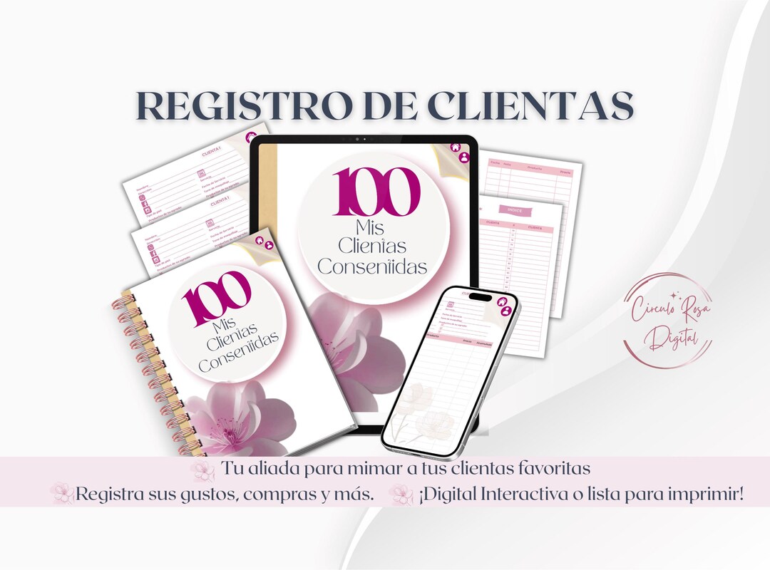 Customer Logbook, Mary Kay 100-customer Notebook, Customer Log Template ...