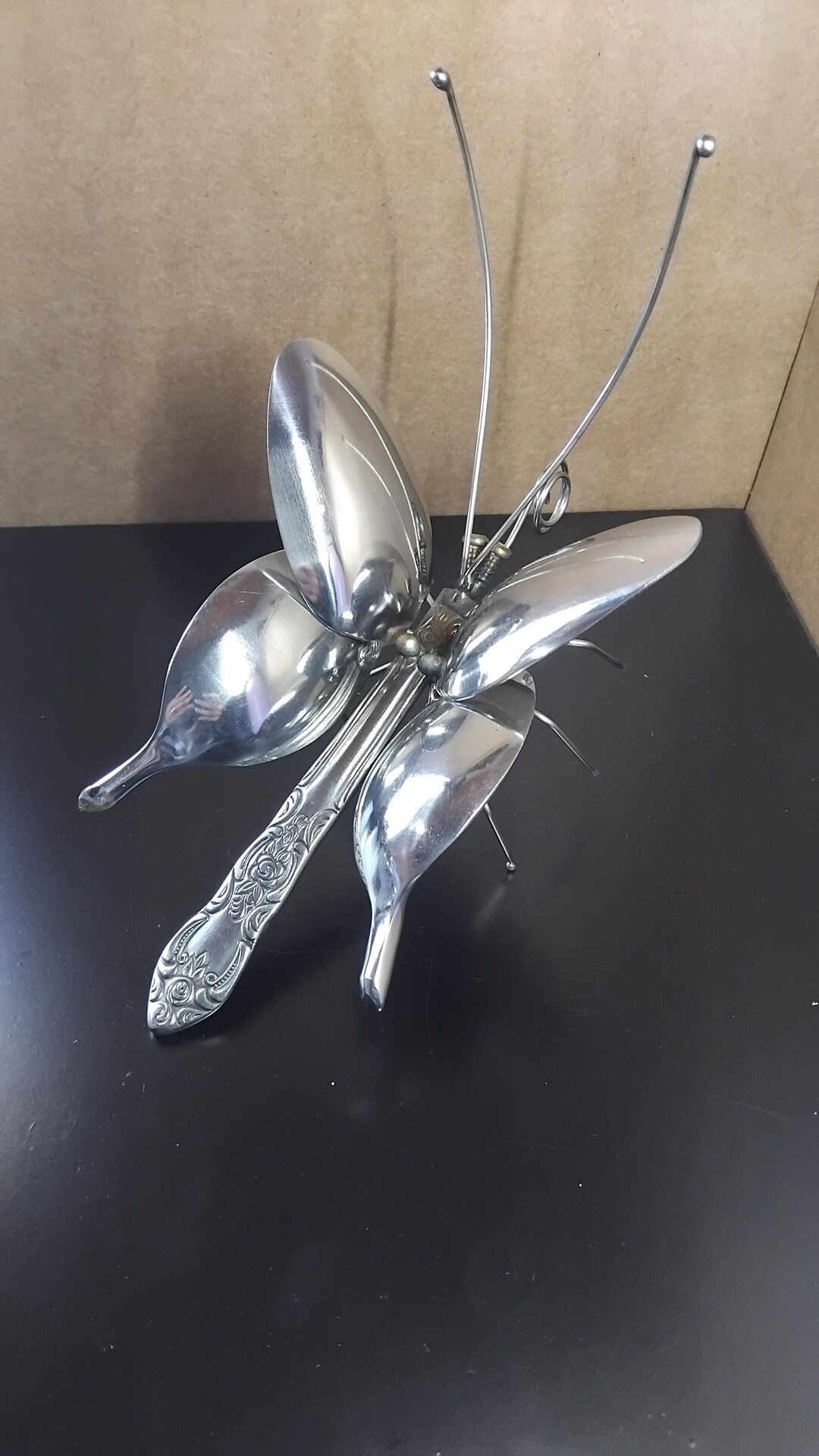 Butterfly (wings Out) Made With Stainless Steel Cutlery. - Etsy