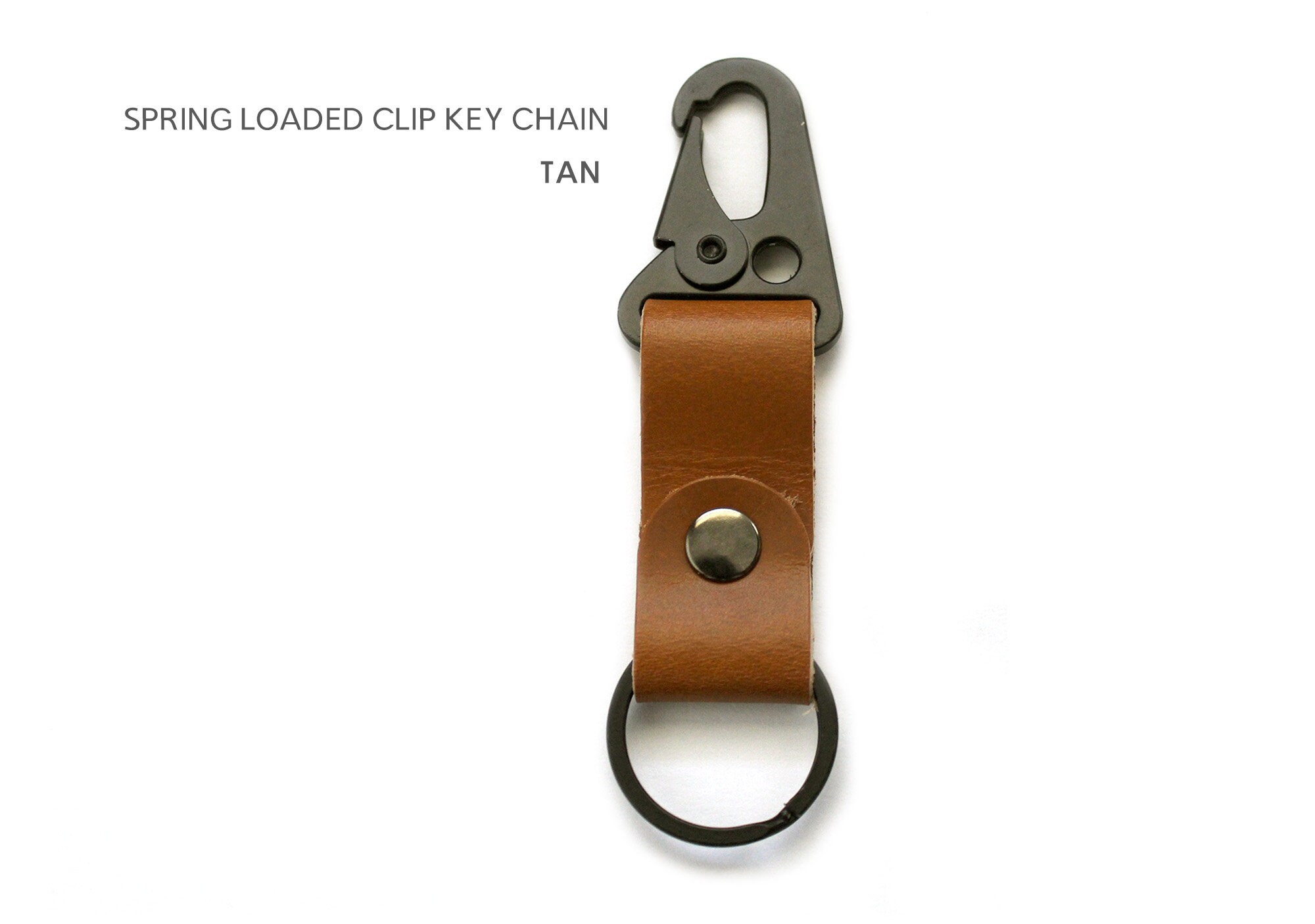 Personalized Spring Loaded Clip KEY CHAIN Attachable to a - Etsy Canada