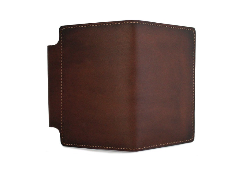 Personalized FIELD NOTES WALLET With a Pen Sleeve, Hand-stitched ...