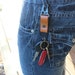 Personalized Spring Loaded Clip KEY CHAIN Attachable to a - Etsy
