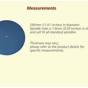 Full Grain Leather Turntable Mat, Turntable Slip Mat, Anti-static ...