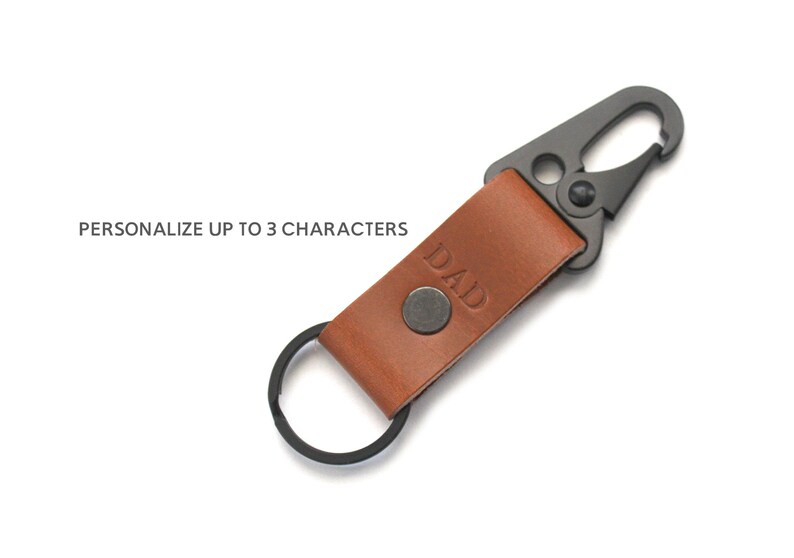 Personalized Spring Loaded Clip KEY CHAIN Attachable to a | Etsy