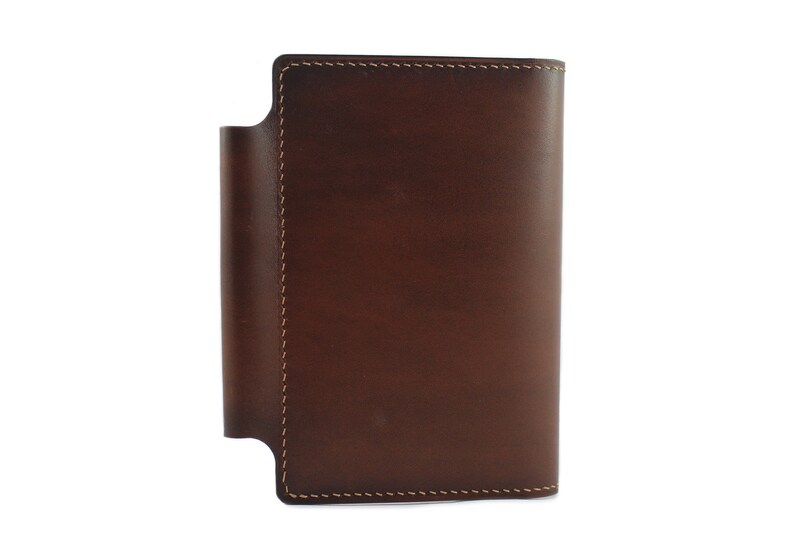 Personalized FIELD NOTES WALLET With a Pen Sleeve, Hand-stitched ...