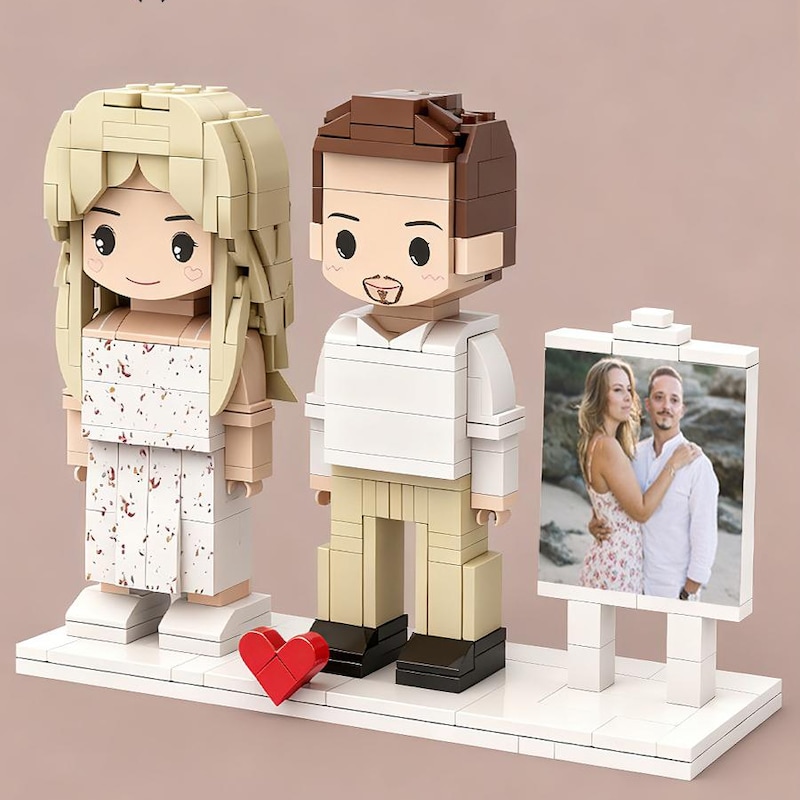 Acrylic Blocks Couple - Etsy