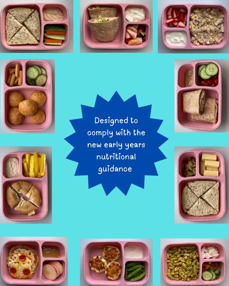 Packed Lunch Menu/ Ideas for Early Years Children - 16 Recipes, Early ...