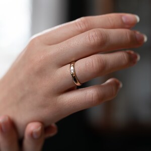 Star Set Diamond Band - Gold Band, Wedding Ring, Star Ring, Wedding ...