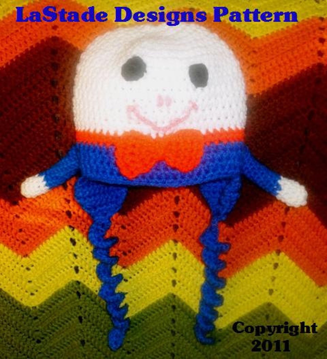 Crochet Pattern Humpty Dumpty Hat for Children PDF Instant Digital ...