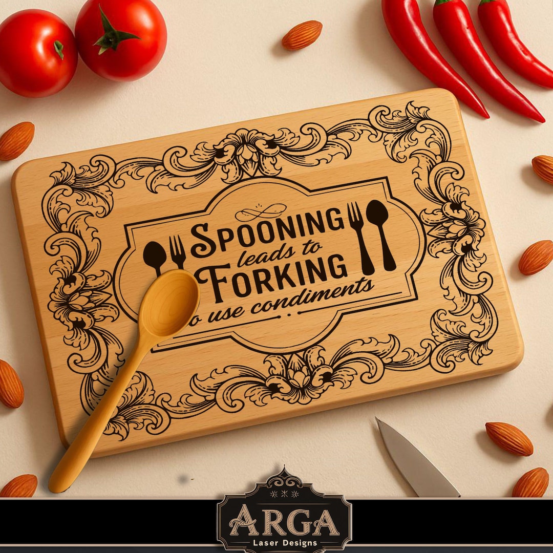 Charcuterie Board Quotes SVG Laser File: Cutting Board Design (digital ...