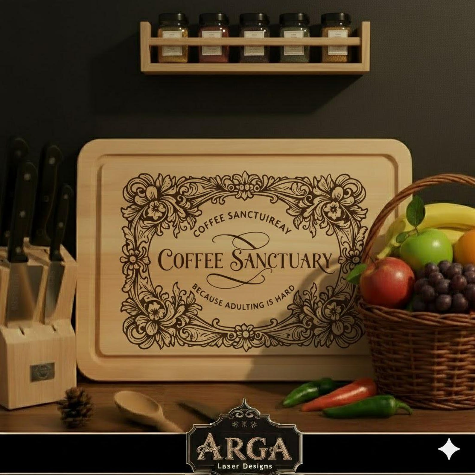10 Quotes Charcuterie Charcuterie Board SVG Laser File: Cutting Board ...