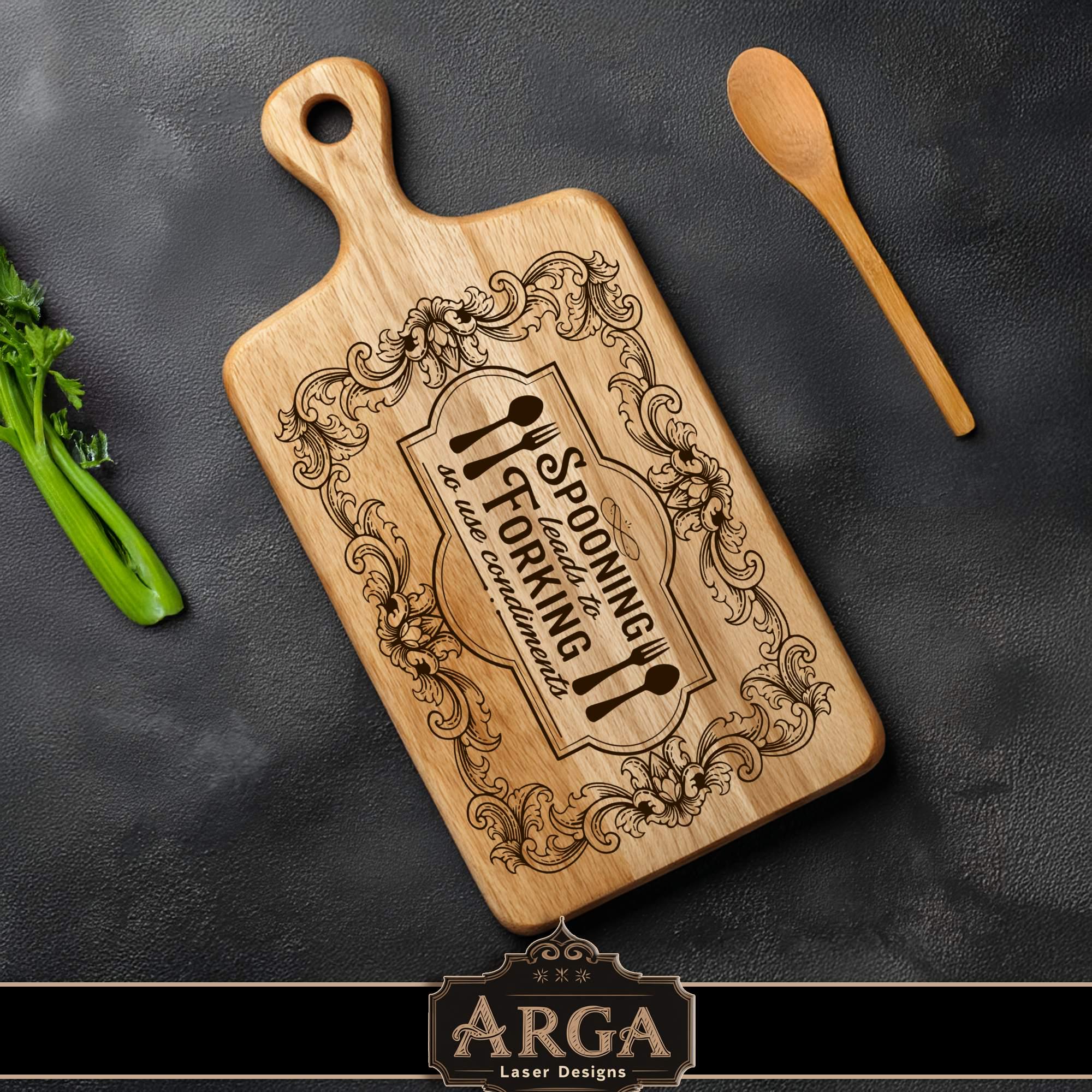 Charcuterie Board Quotes SVG Laser File: Cutting Board Design (digital ...