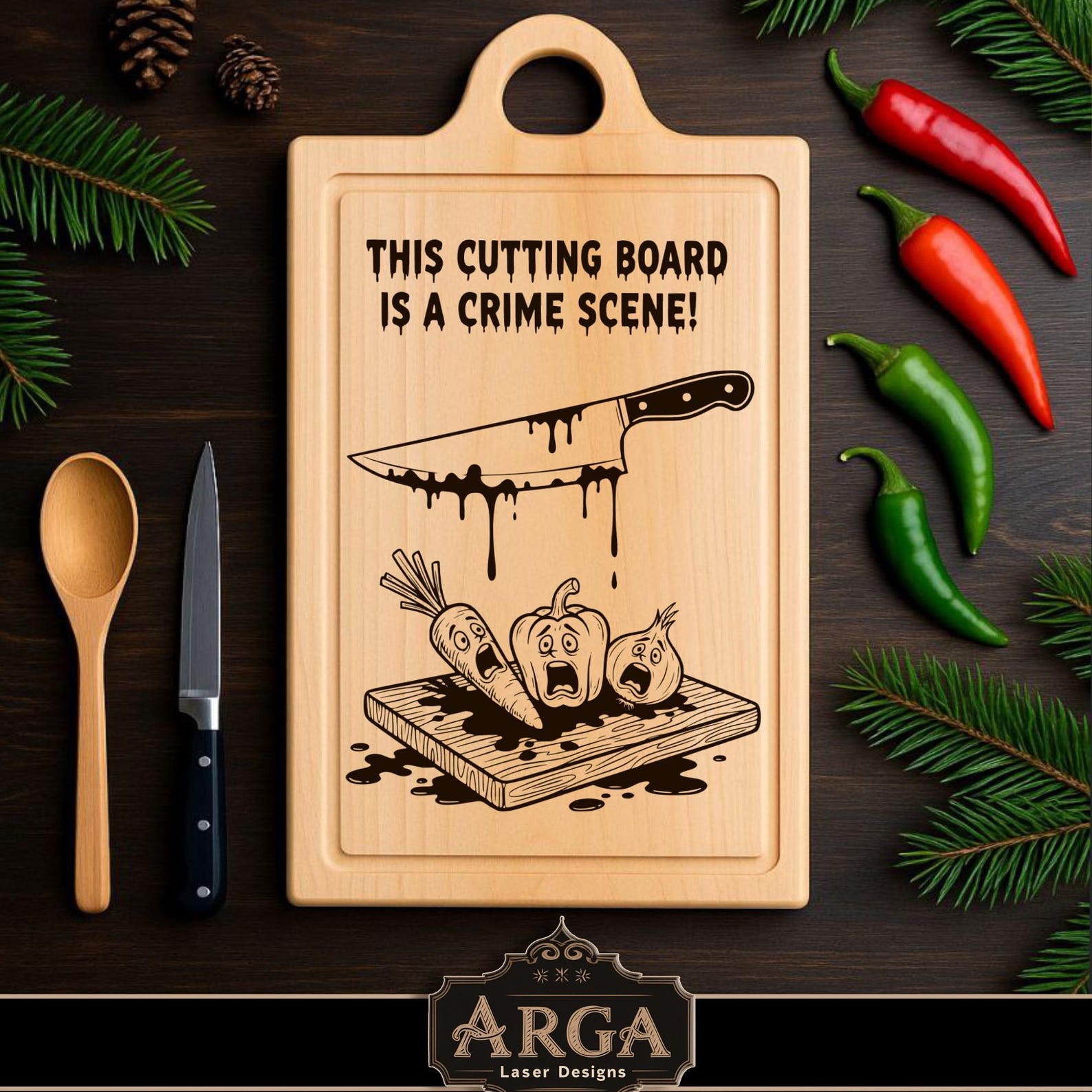 10 Crime Scene Board Bundle Svg Laser File Cutting Board Design