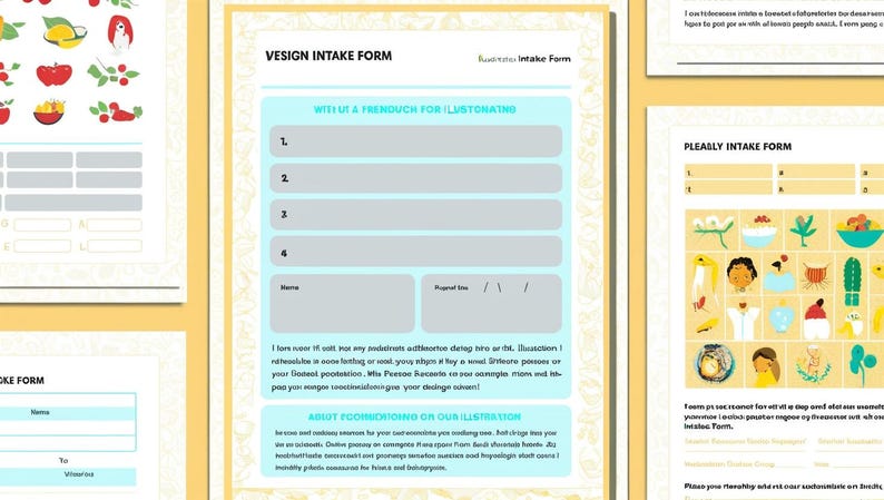 Customizable Client Intake Form PDF Professional & Editable Skincare ...