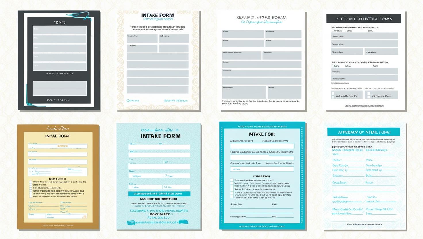 Customizable Client Intake Form PDF Professional & Editable Skincare ...